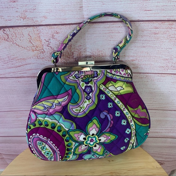 Vera Bradley | Bags | Vera Bradley Floral Paisley Purse | Poshmark